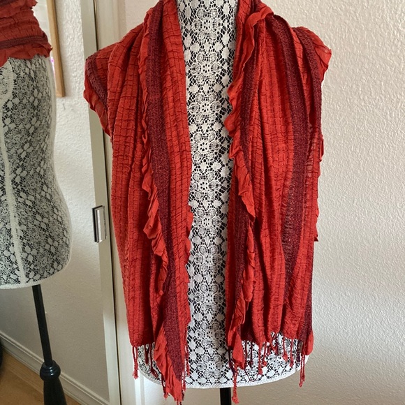 Accessories | Burnt Orange Scarf | Poshmark